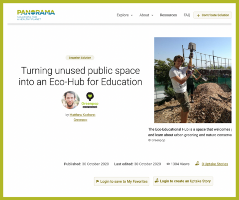 Environmental Awareness - Our Work - Greenpop